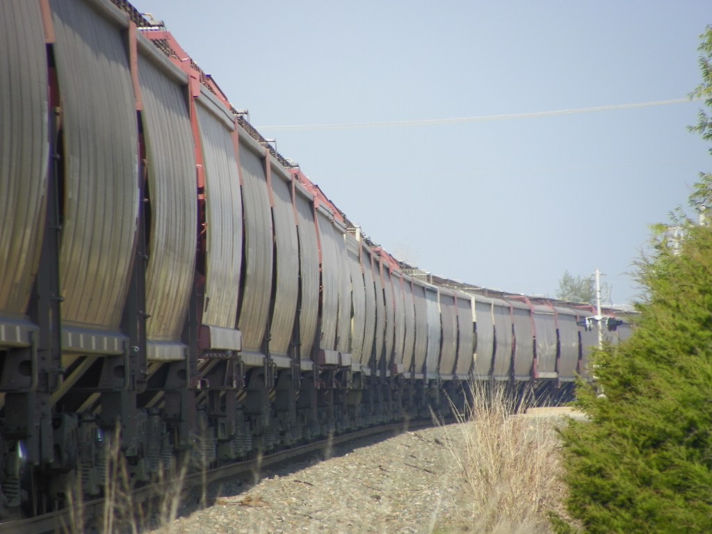Southbound Loaded Grain Train